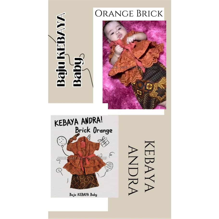 Baju Raya Baby Girls Baju Kebaya Baby 2024 | Shopee Malaysia