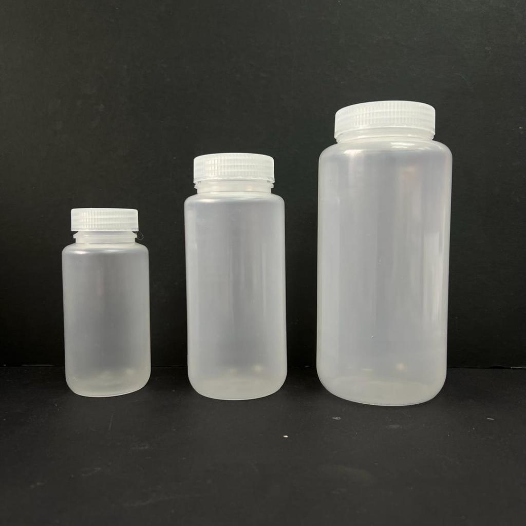 PP Plastic Bottle Clear & Amber (125ml - 1000ml) Sample bottle Wide ...