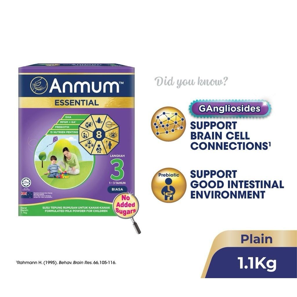 ANMUM Essential Step 3 Children Formula Milk Powder (1 - 3 Years ...