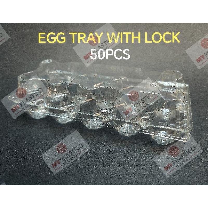 10 BIJI PLASTIK TRAY TELUR/PVC TELUR/PLASTIK TELUR/PACKING TELUR/PVC ...