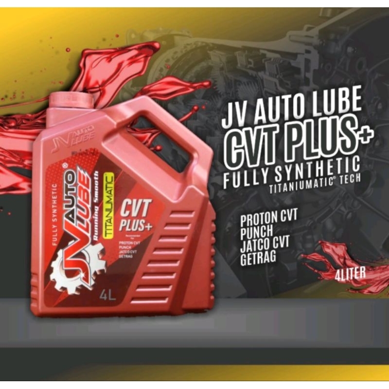 CVT PLUS OIL JV AUTO LUBE | Shopee Malaysia