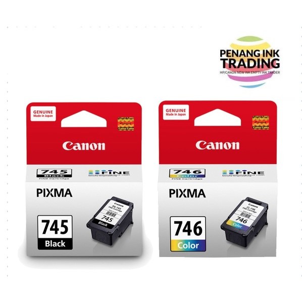 Original Canon PG-745/CL-746 Ink Cartridge (All size available ...