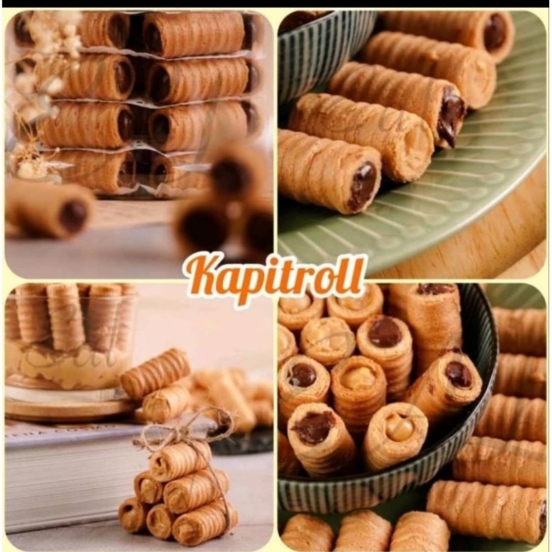 kuih sepit/kapit roll berinti rangup | Shopee Malaysia