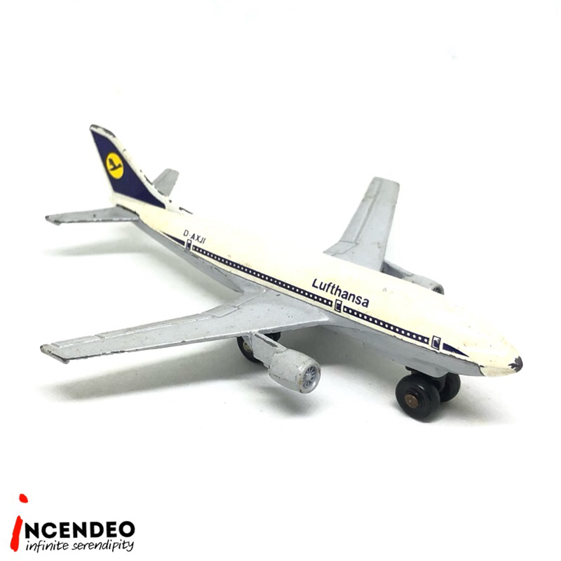 Vintage Matchbox Macau Lufthansa Airbus A300 Airplane Diecast Model ...