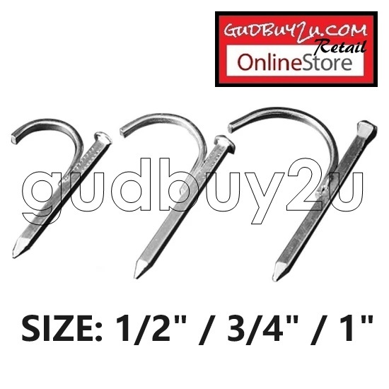 GALVANIZED PIPE HOOK NAIL CONDUIT PIPE STEEL HOOK PENYANGKUT CANGKUK ...