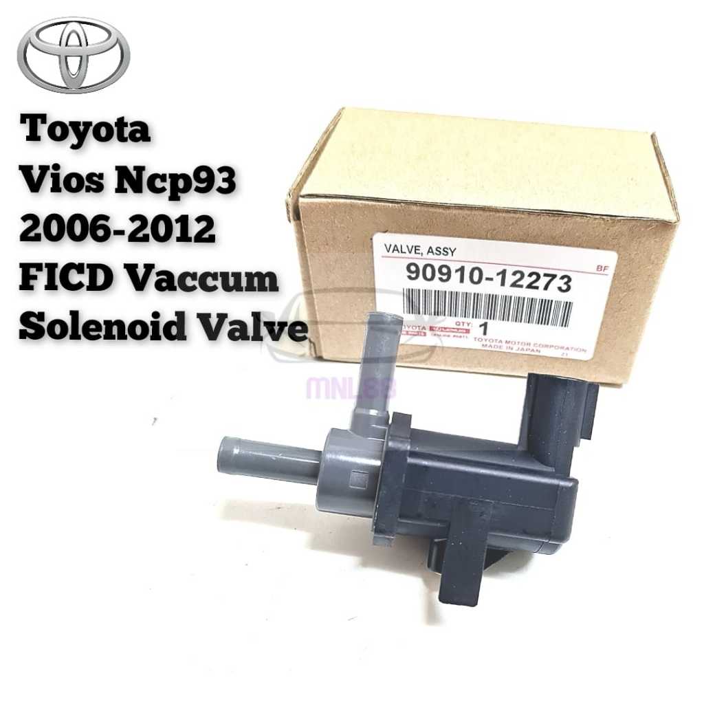 90910-12273 ORIGINAL TOYOTA VIOS NCP93 FICD VACCUM VALVE SOLENOID VALVE ...