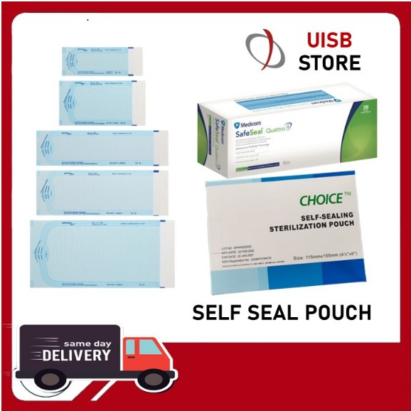 【SHIP TODAY - KL/SEL】- STERILIZATION POUCH 200PCS AUTOCLAVE ...