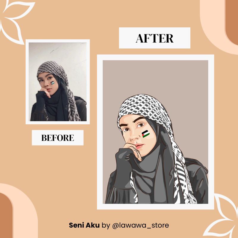 Lukisan Digital | Lukisan Digital Berwarna | Shopee Malaysia