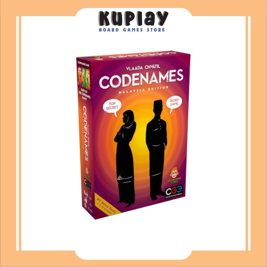 Codenames Malaysia Edition (Original) Word Guessing Deduction board ...
