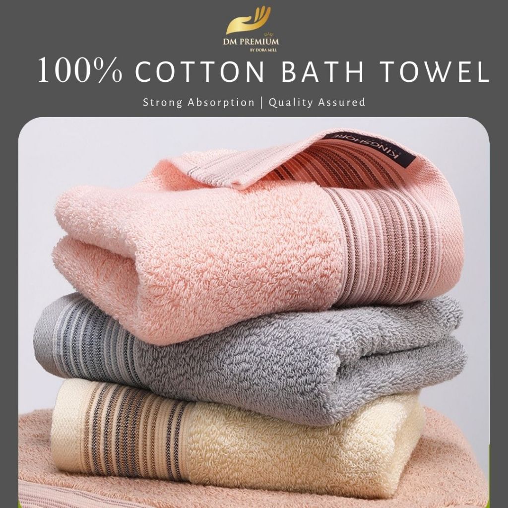 [READY STOCK ] Home Towel Bath 100% Serap Air Tuala Mandi Dewasa Besar ...