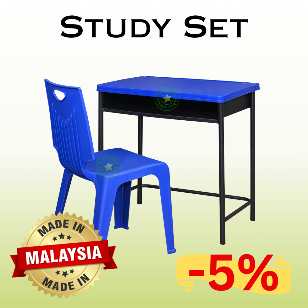[Ready Stock] Study Set | Study Table | Study Chair | Shopee Malaysia