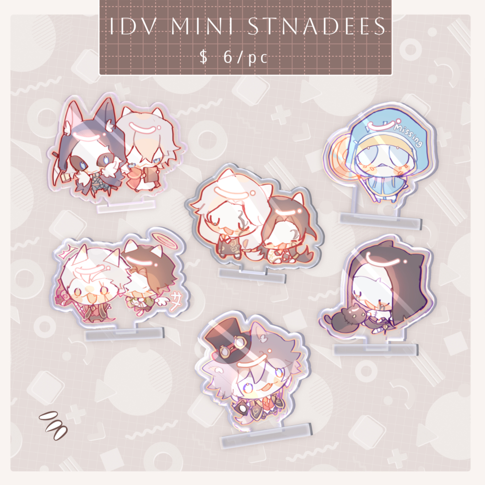 Identity V mini hunter acrylic standees series | Shopee Malaysia
