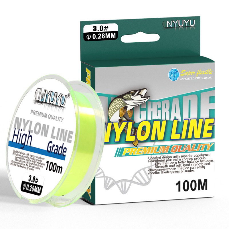 【LS TACKLES】tali pancing 100m（tali pancing udang，shrimp fishing line ...