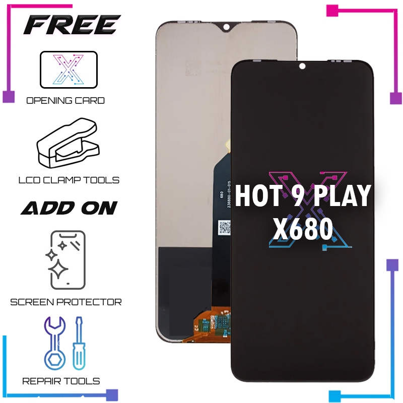 Lcd For Infinix Hot 9 Play X680 (With Touch Screen Display) | Shopee ...