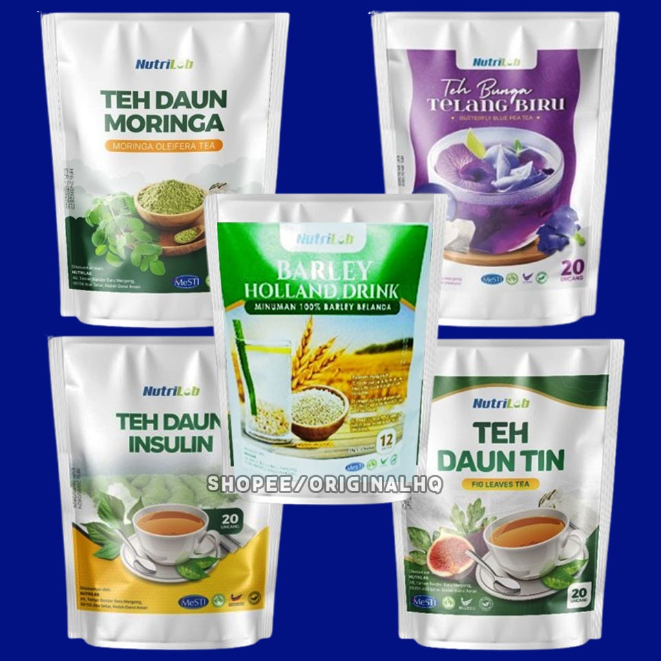 BARLEY HOLLAND TEH MORINGA,DURIAN BELANDA,BUNGA TELANG,DAUN TIN,DAUN ...