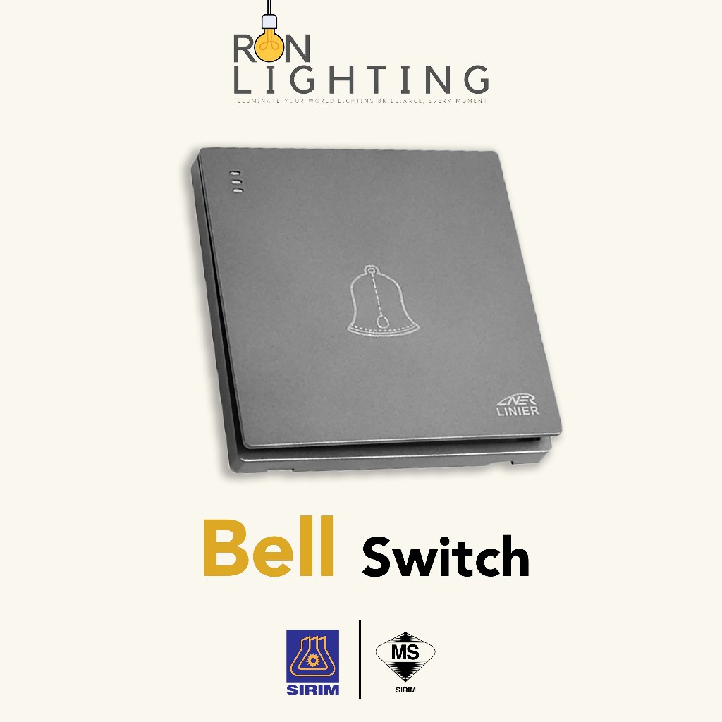 【SIRIM】Ultra Slim Premium Grey Light Switch Socket Suis Lampu Rumah ...