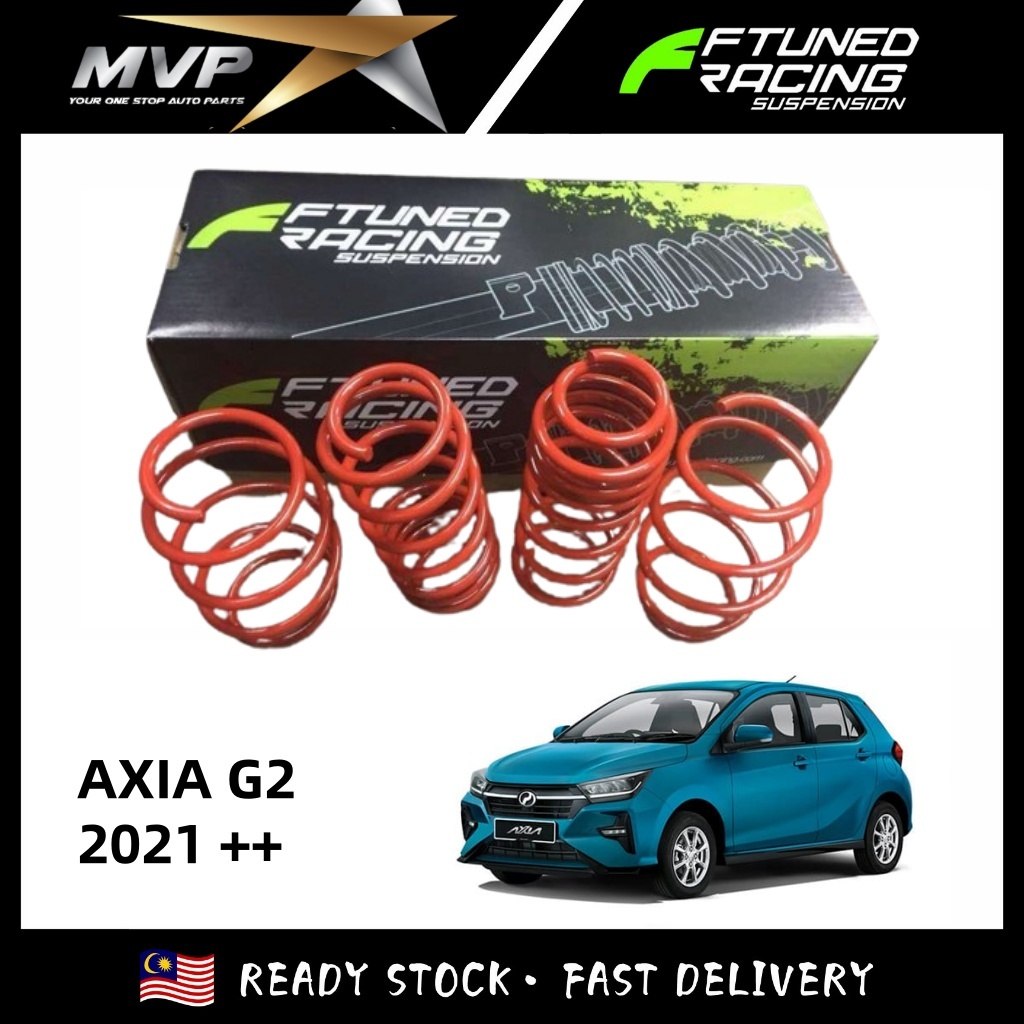 Ftuned CLS Sport Lowered Spring Perodua Myvi Axia Bezza Alza Kancil ...