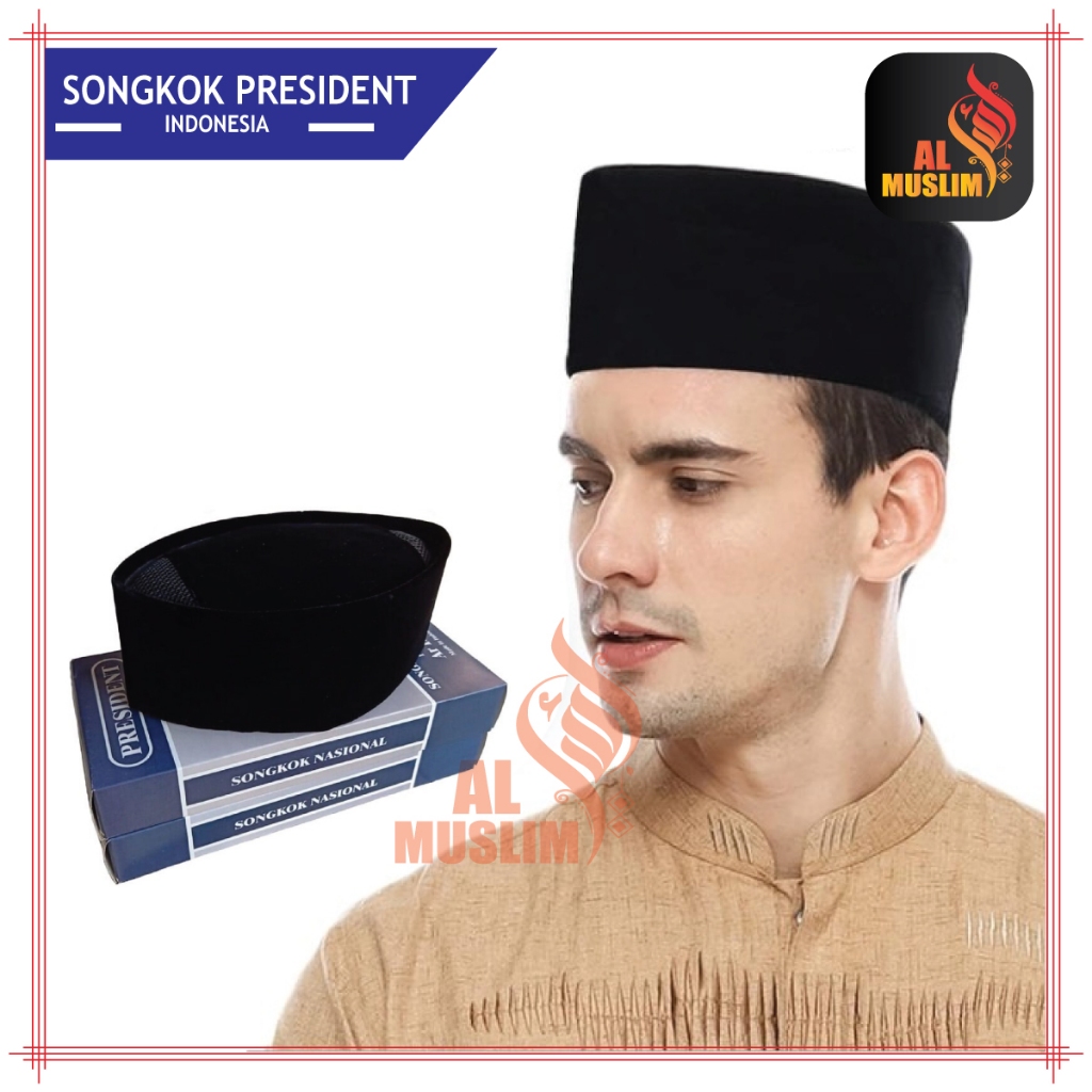 SONGKOK PRESIDENT INDONESIA TINGGI 10CM (AC) | Shopee Malaysia