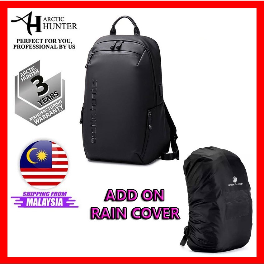 Arctic Hunter i-Hertz USB Charging Laptop Backpack (15.6") B 00423 BLK ...