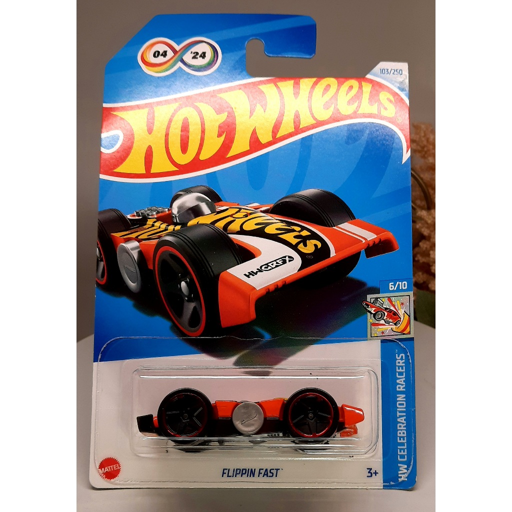 HOT WHEELS - FLIPPIN FAST (2024, ORANGE) | Shopee Malaysia