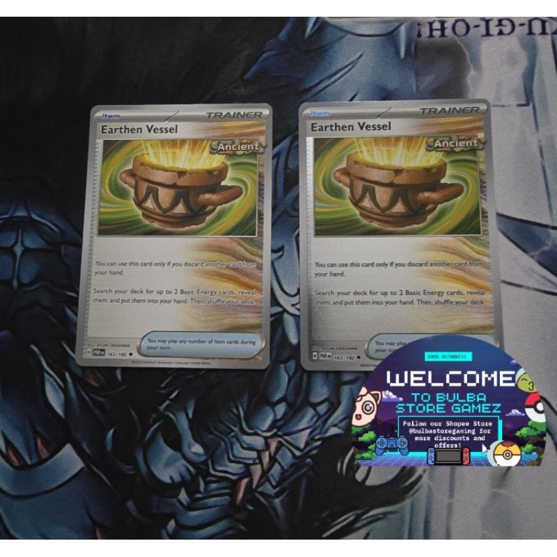 Earthen Vessel 106/131 PRE 163/182 Paradox Rift PAR SV04 Pokémon TCG ...