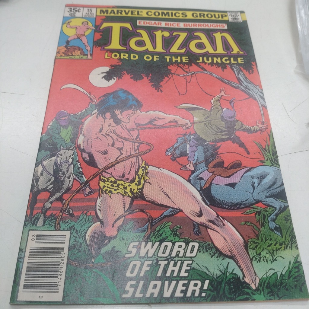 TARZAN Lord of the Jungle CHAPTER:1 SLAVERS! 1978 Marvel comics ...