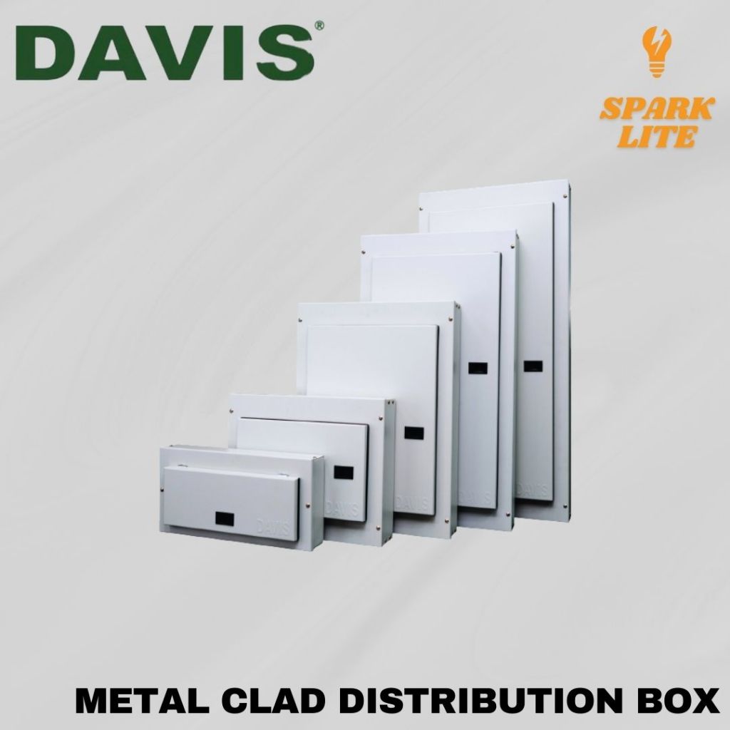 DAVIS DB Metal Clad Distribution Board / DB Box / MCB Box Din Rail Type ...