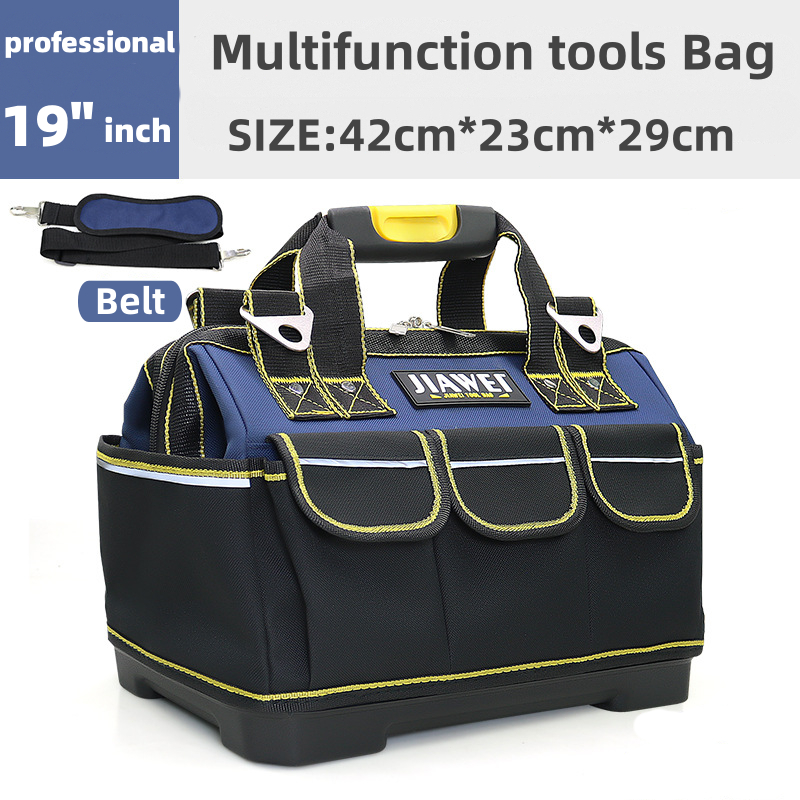 Heavy duty Electrician Tool Bag workpro multi pocket canvas waterproof ...
