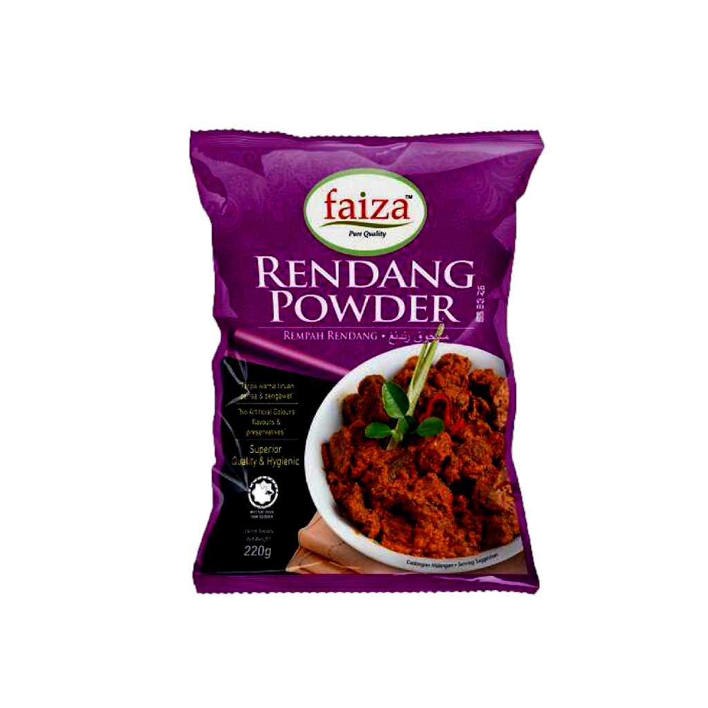 FAIZA Rempah Rendang 220g pack | Shopee Malaysia