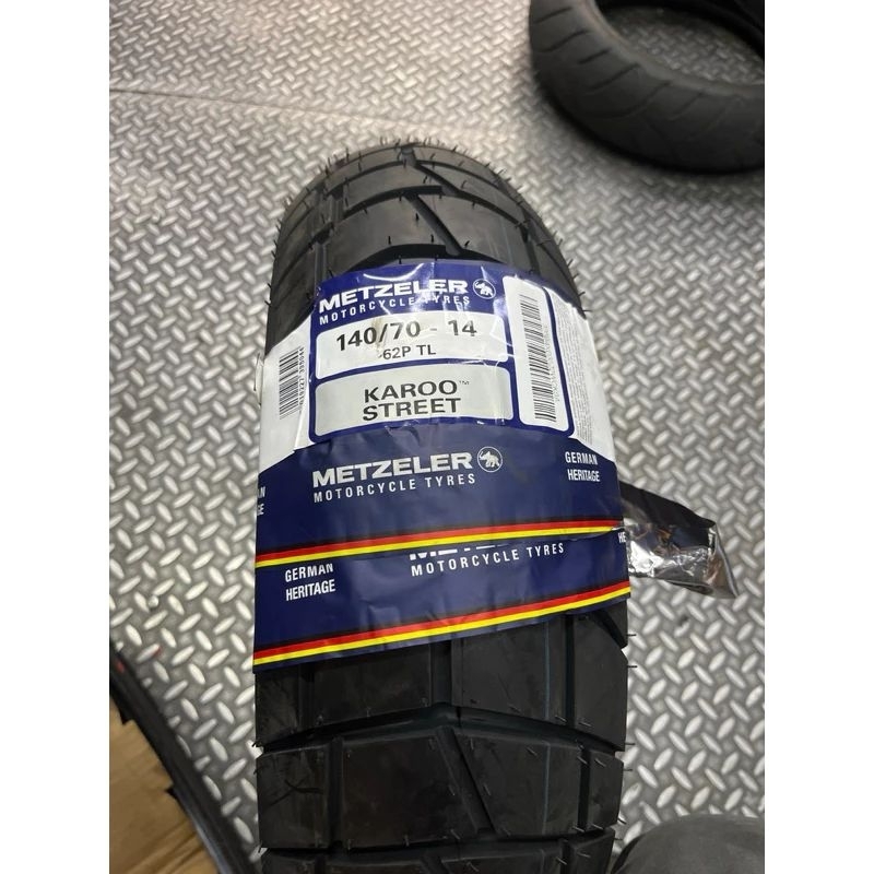 TAYAR SKUTER METZELER KAROO STREET 140/70-14 + 120/70-15 COMBO SET for ...