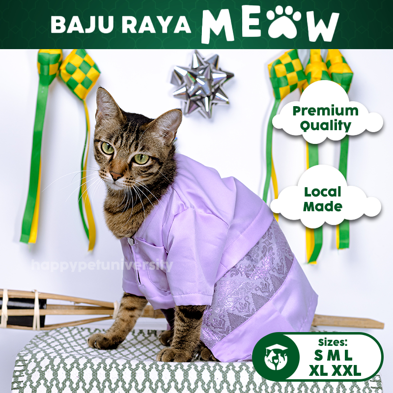 [BUATAN MAS] PURPLE Premium Baju Melayu Kucing Baju Kurung Baju Raya ...