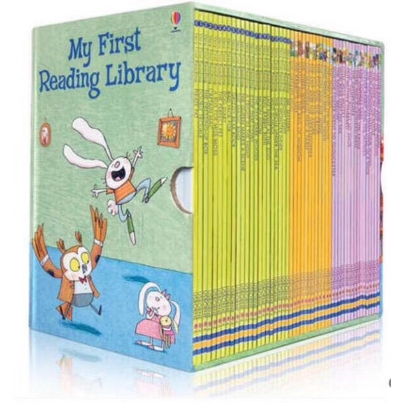 Usborne My First Reading Library 50 Books with Case | Shopee Malaysia
