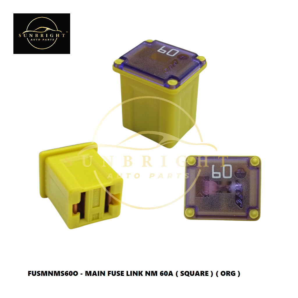 MAIN FUSE LINK NM 60A ( SQUARE ) ( ORG ) | Shopee Malaysia