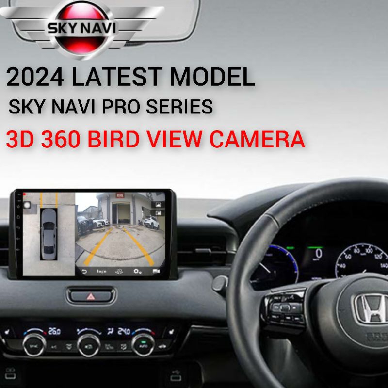 NEW HONDA HRV 2022-2024 360 BIRD VIEW CAMERA ANDROID PLAYER | Shopee ...