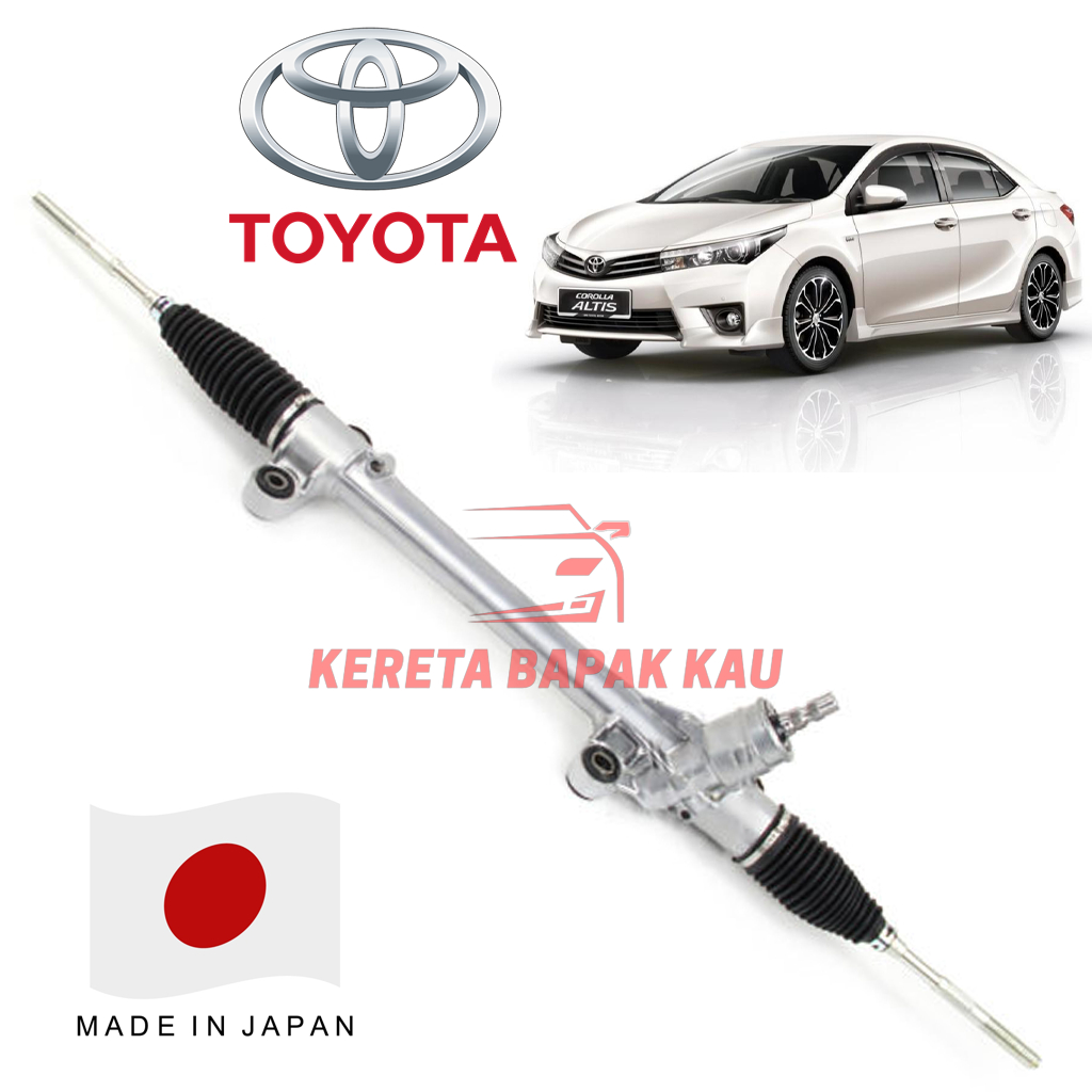 TOYOTA ALTIS ZRE172 STEERING RACK, GEAR ASSY (NEW) (MADE IN JAPAN ...