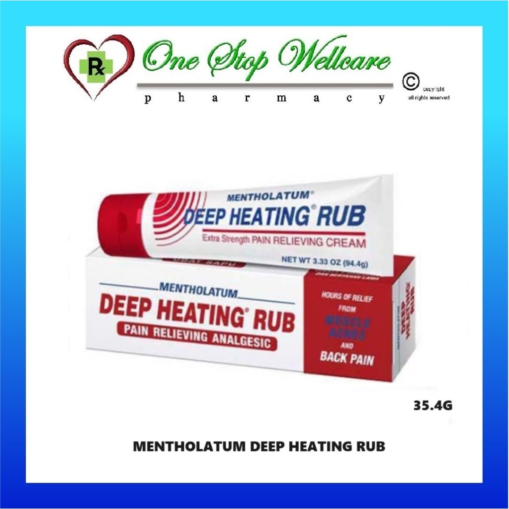 MENTHOLATUM DEEP HEATING RUB 35.4G (EXP:07/2026) | Shopee Malaysia