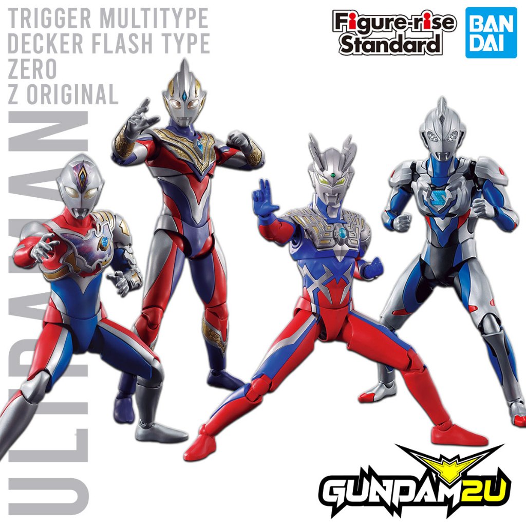 BANDAI FRS Ultraman Zero Trigger Decker Flash Z Original - Figure-rise ...