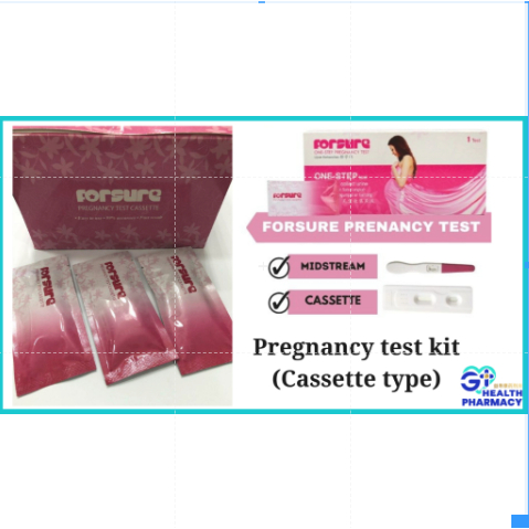 Forsure Pregnancy Test Kit Casette Type 1's UPT | Shopee Malaysia