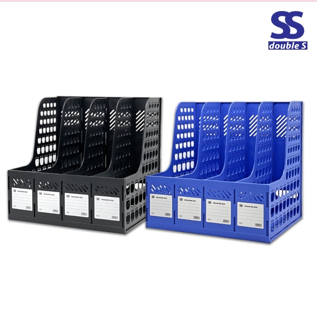 K2 Magazine Box 3/4 Slot File Storage Desk Organizer Book File | Shopee ...