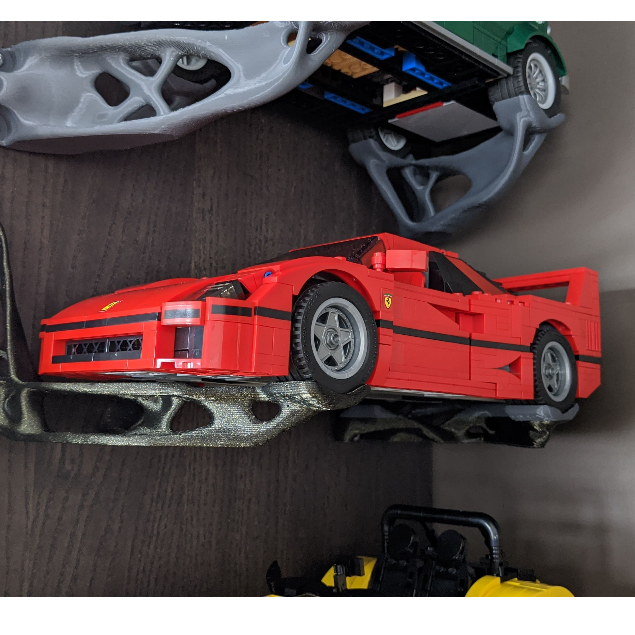 Lego Ferrari F430 Wall Mount For Lego 10248, Wall Mount, Display ...