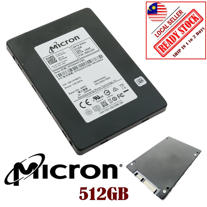 Original SSD 512GB Micron SC300 HFS512G32MND-3210A High Speed Internal ...