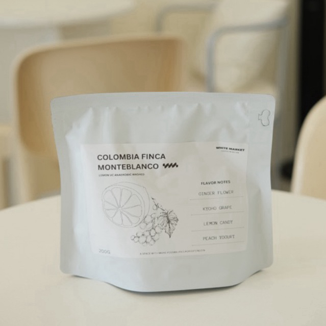 COLOMBIA FINCA MONTEBLANCO LEMON VC ARABICA COFFEE BEAN / FILTER COFFEE ...