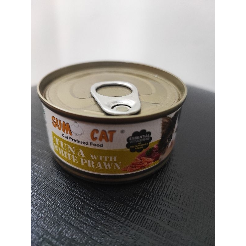 Sumo Cat Premium Cat/Kitten Canned Wet Food Tuna Series (80g) | Shopee ...