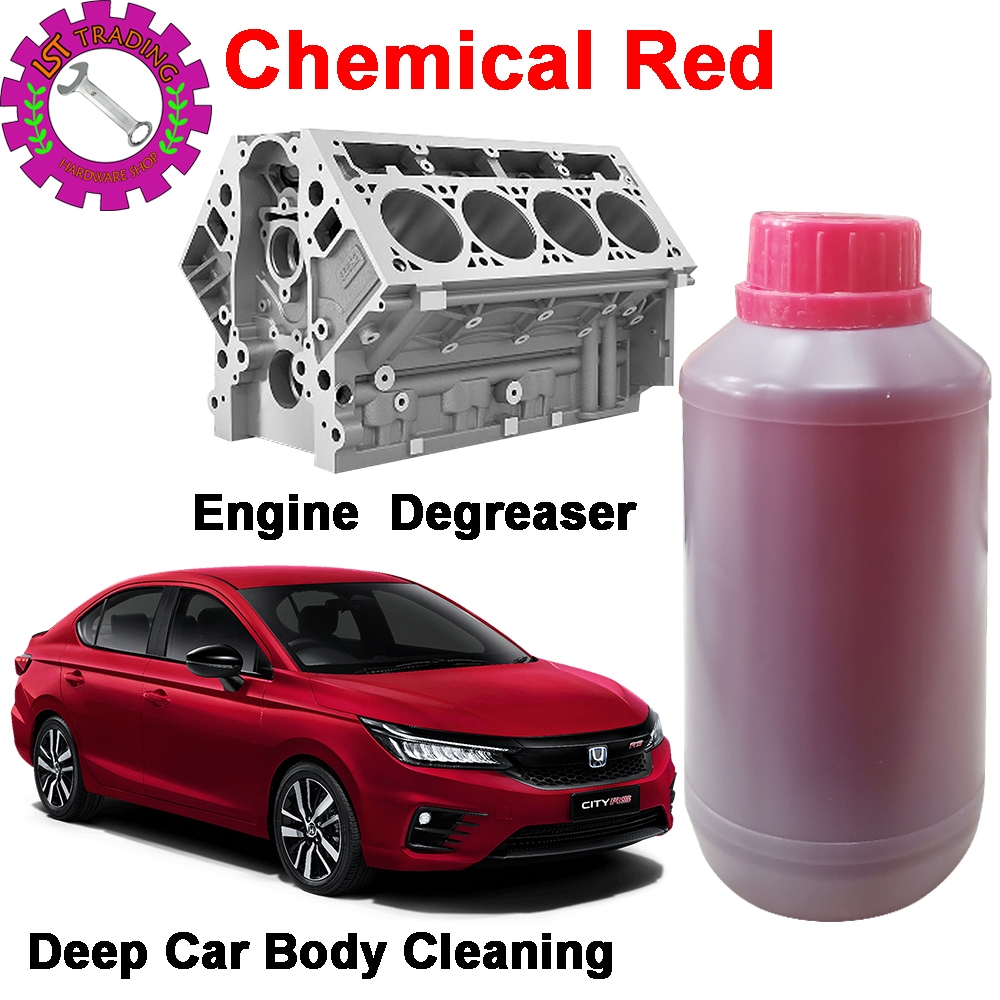 500ml Engine degreaser chemical red chemical cuci engin chemical cuci ...
