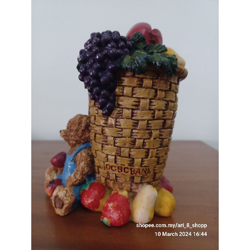 Vintage OCBC Coin Bank / Tabung - Saving is fruitful | Shopee Malaysia