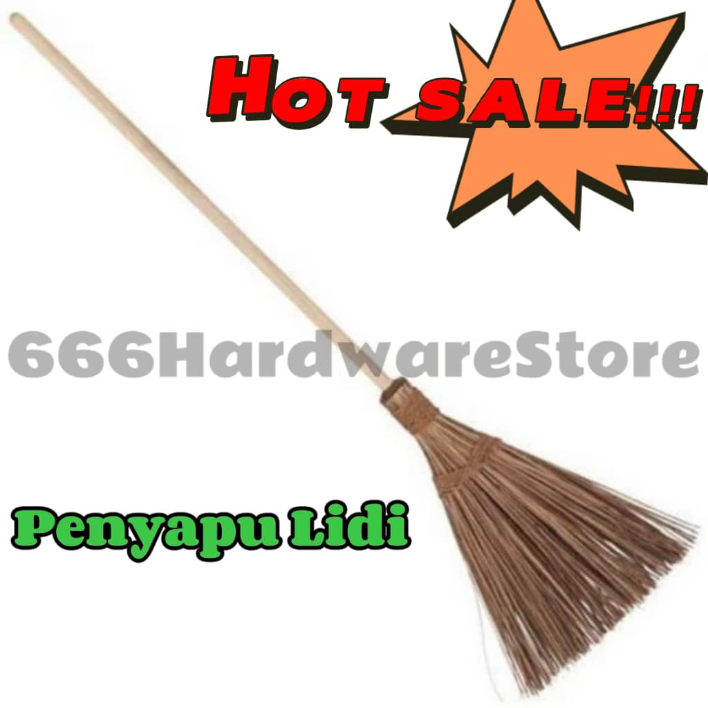 Penyapu Lidi Thailand/Penyapu Buluh/Broom (READY STOCK) STICK BAMBOO ...