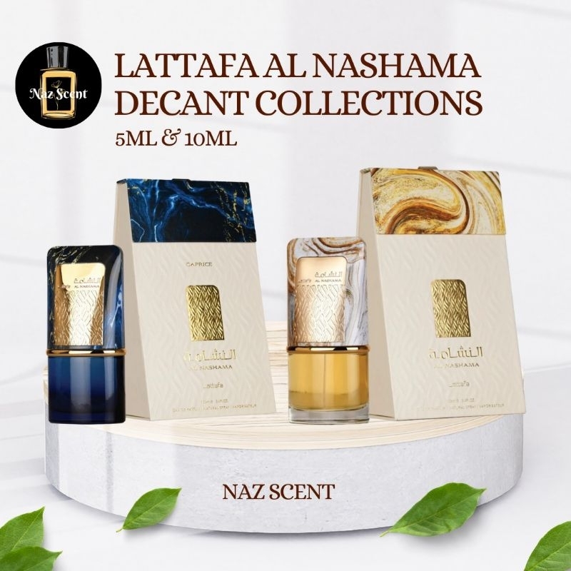 Al Nashama Lattafa Decant Collections ( Al Nashama / Al Nashama Caprice ...