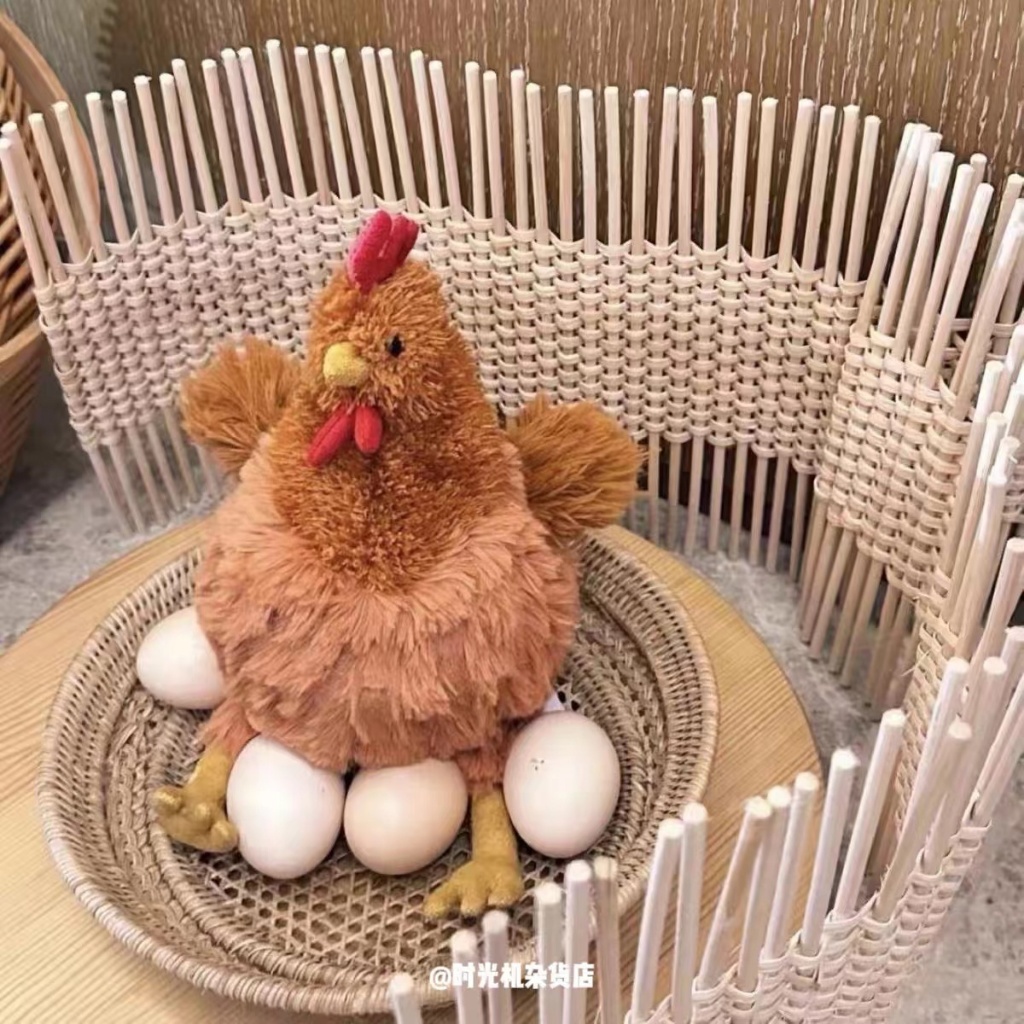 ATAYLOR Jellycats Chicken Plushie Dolls, Bessie Chick Cecil Chick Cecil ...