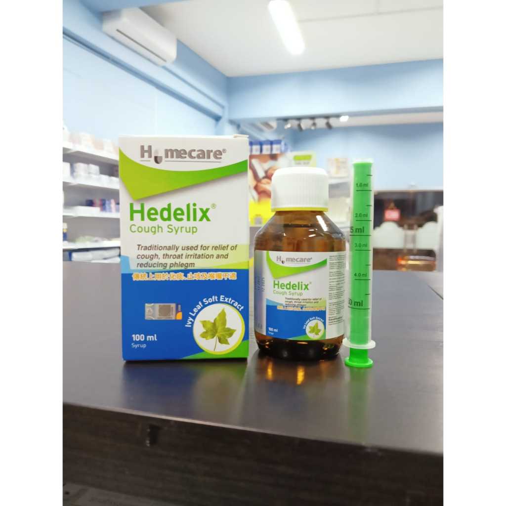 HOMECARE HEDELIX COUGH SYRUP 100ML | Shopee Malaysia