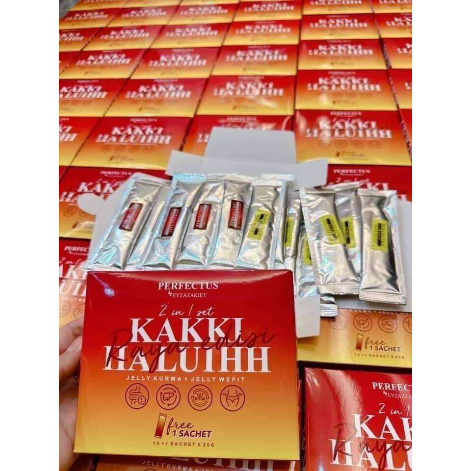 PERFECTUS Jamu Jelly Birdnest Detox WeFit We Fit Kurma Booster Whitezz ...
